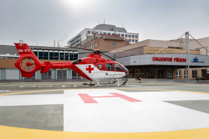 Hlavní heliport FN Ostrava je po rekonstrukci plně certifikovaný i pro ...