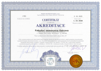 FN Ostrava posedmé získala prestižní akreditaci SAK | Fakultní ...